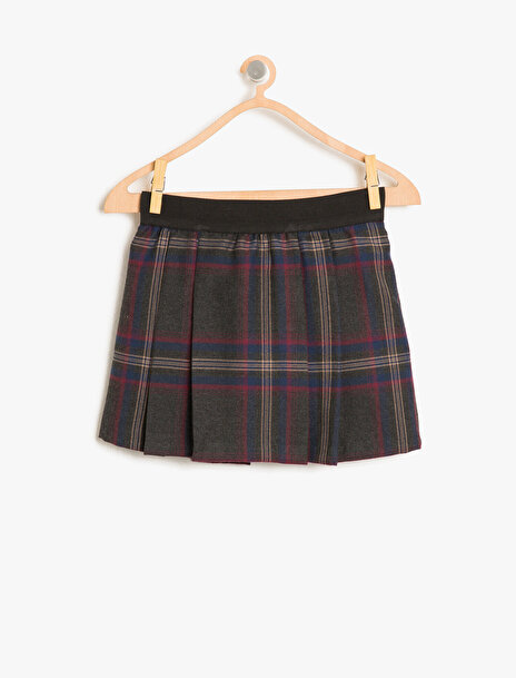 Koton Kız Çocuk Kareli Etek