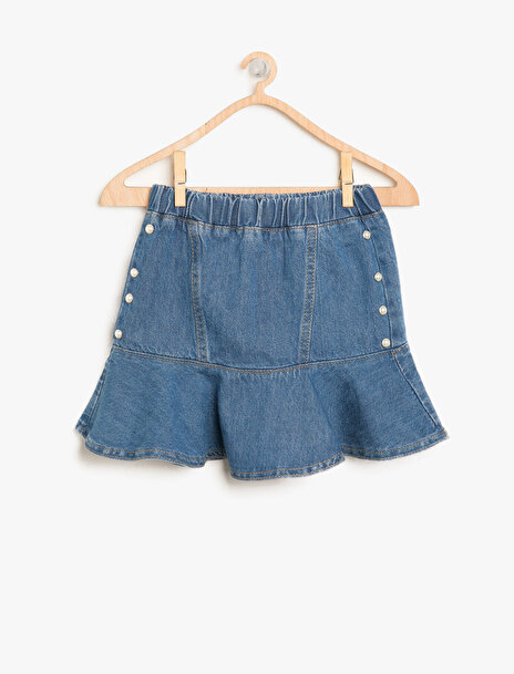 Koton Kız Çocuk Fırfır Detaylı Etek