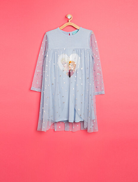 Koton Kız Çocuk Frozen Baskılı Elbise Koton Kız Çocuk Frozen Baskılı Elbise