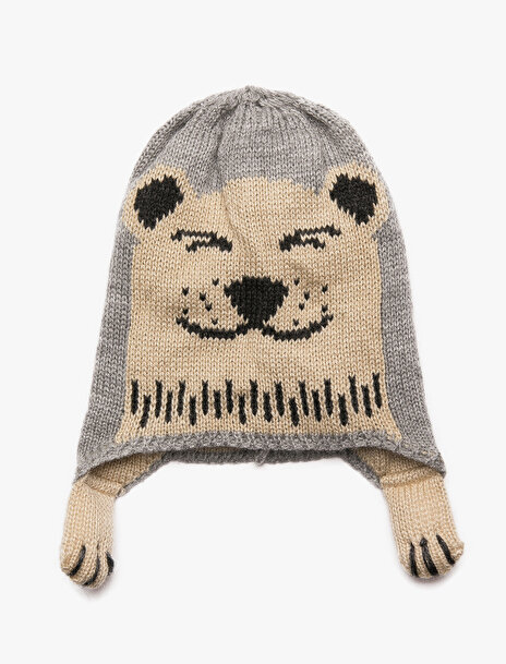 Koton Erkek Çocuk Hayvan Figürlü Bere