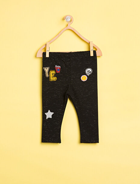 Koton Kız Çocuk Aplikeli Tayt