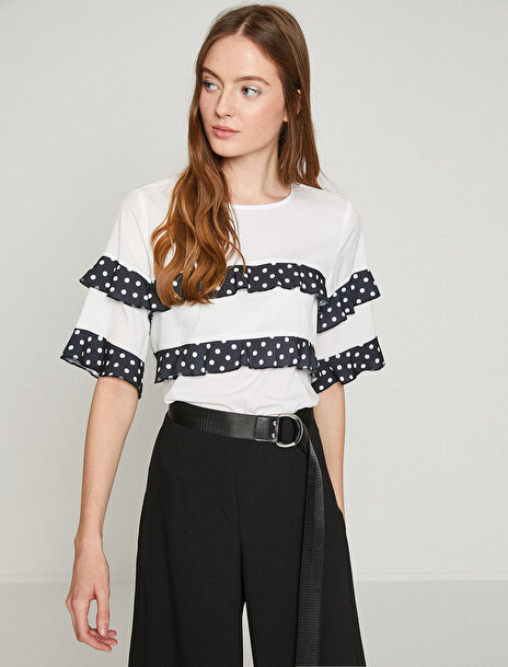 Koton Kadın Puantiyeli Bluz