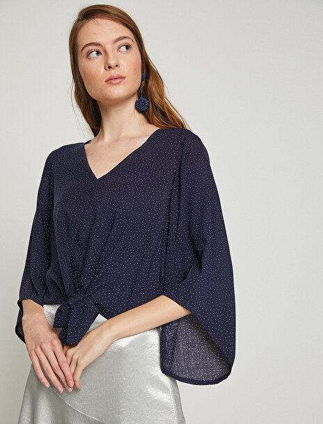 Koton Kadın Puantiyeli Bluz