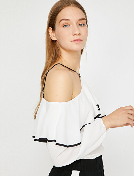 Koton Kadın Omzu Açık Bluz