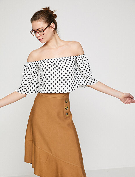 Koton Kadın Puantiyeli Bluz