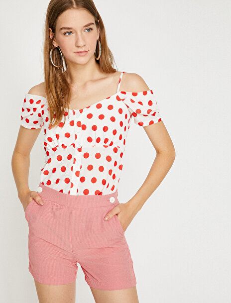 Koton Kadın Puantiyeli Bluz