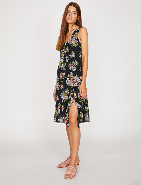 Koton Kadın Çiçekli Yazlık Elbise