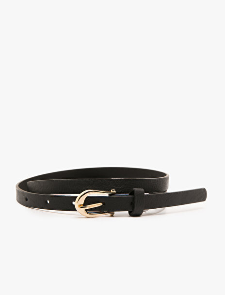 Koton Kadın Deri Görünümlü Kemer