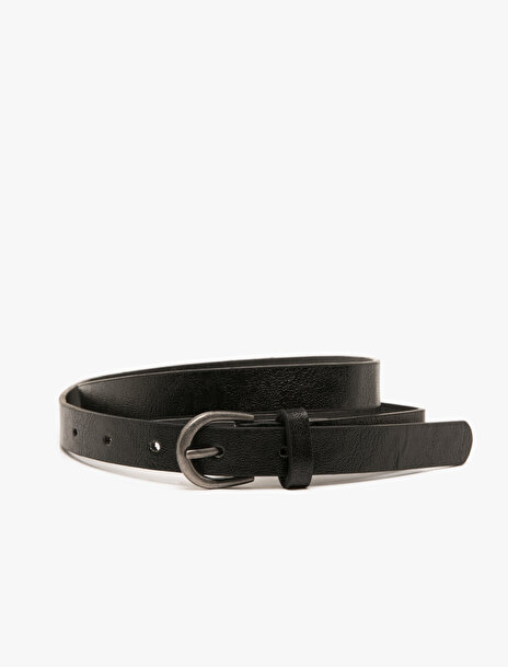 Koton Kadın Deri Görünümlü Kemer