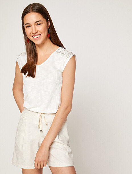 Koton Kadın Omuz Detaylı Atlet