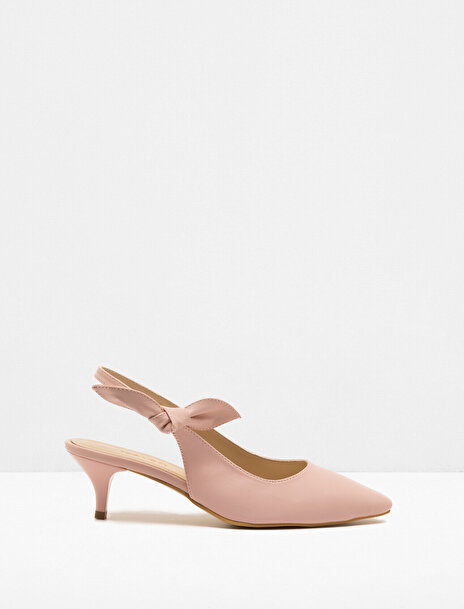 Koton Kadın Fiyonk Detaylı Topuklu Ayakkabı