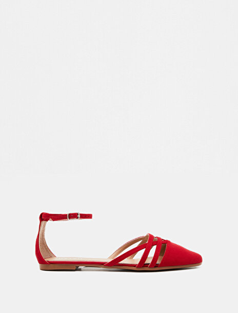 Koton Kadın Suni Süet Babet