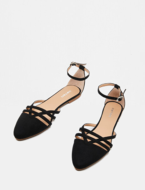 Koton Kadın Suni Süet Babet