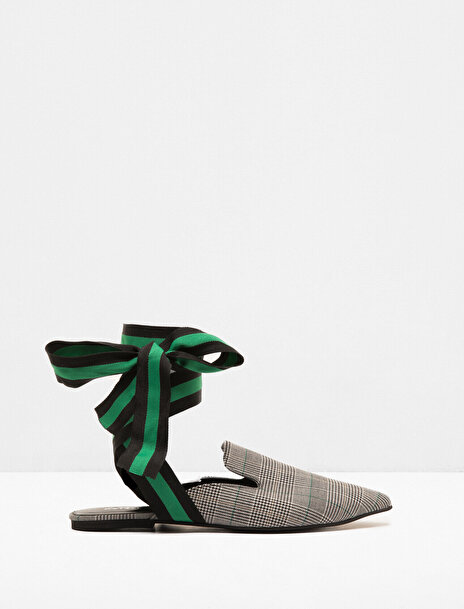 Koton Kadın Şerit Detaylı Terlik