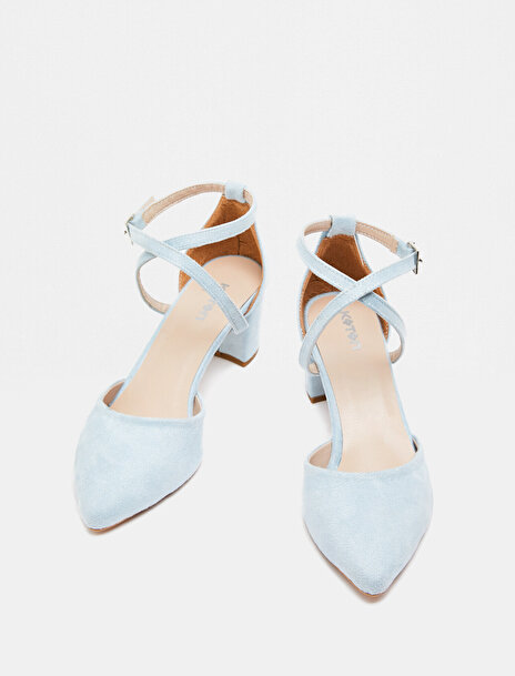 Koton Kadın Süet Topuklu Ayakkabı