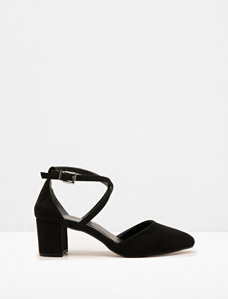 Koton Kadın Süet Topuklu Ayakkabı