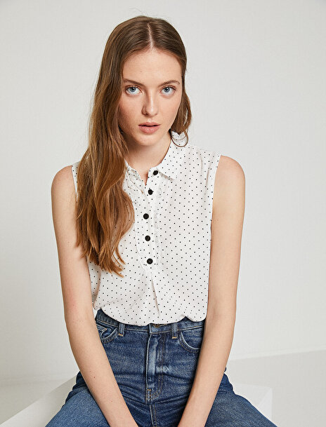 Koton Kadın Puantiyeli Bluz