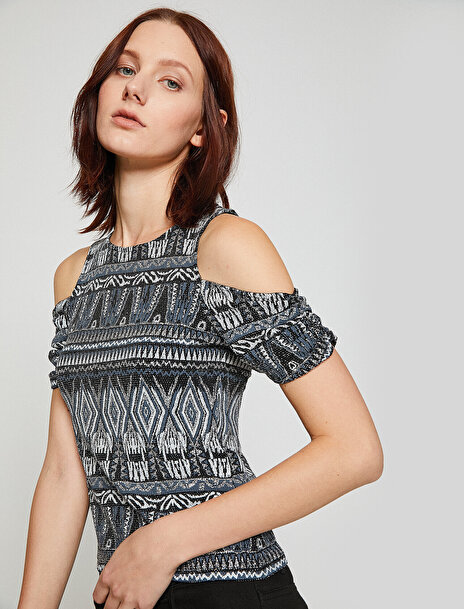 Koton Kadın Omzu Açık Bluz