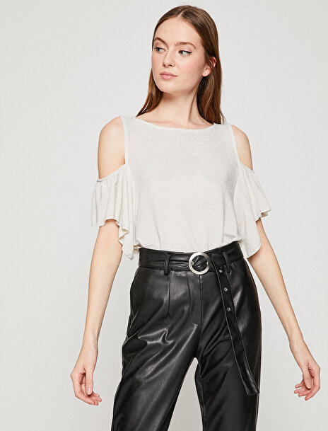 Koton Kadın Omzu Açık Bluz