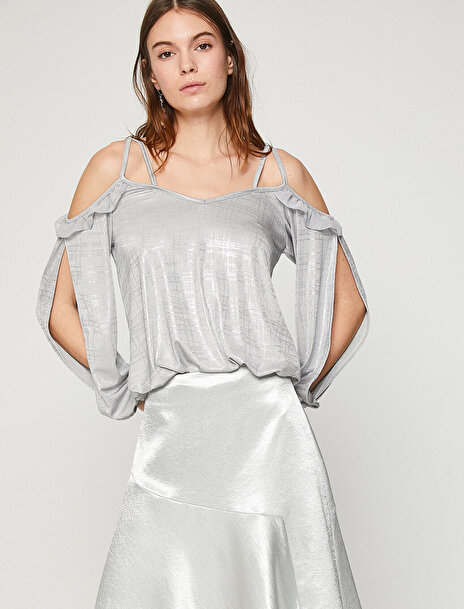 Koton Kadın Omzu Açık Bluz