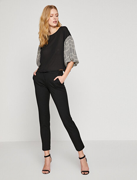 Koton Kadın Kısa Paça Pantolon