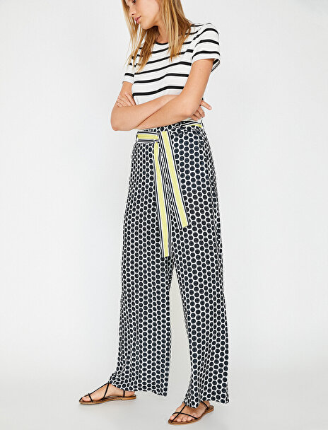 Koton Kadın Puantiyeli Pantolon