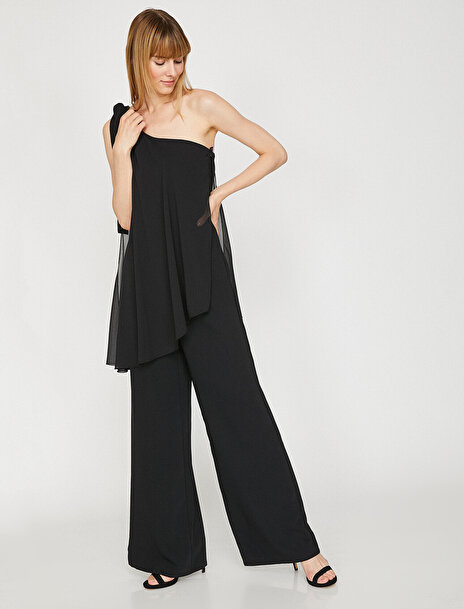 Koton Kadın Tül Detaylı Tulum