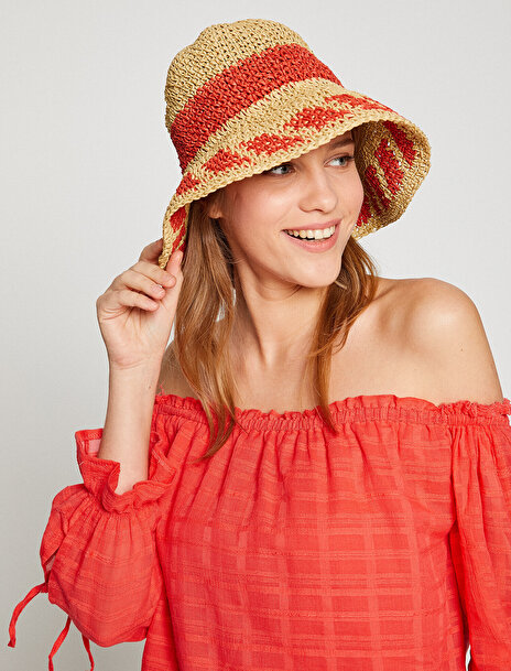 Koton Kadın Hasır Şapka