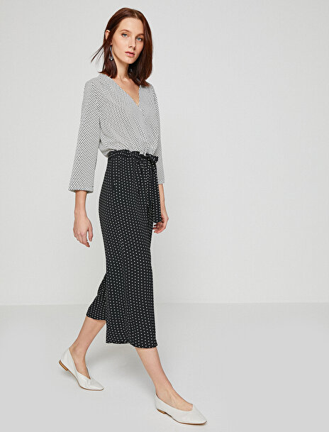 Koton Kadın Puantiyeli Tulum