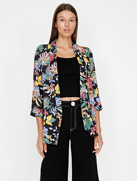 Koton Kadın Desenli Ceket