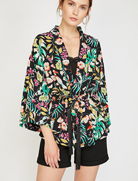 Koton Kadın Desenli Ceket