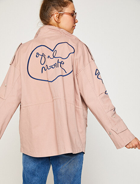 Koton Kadın İnci Detaylı Mont