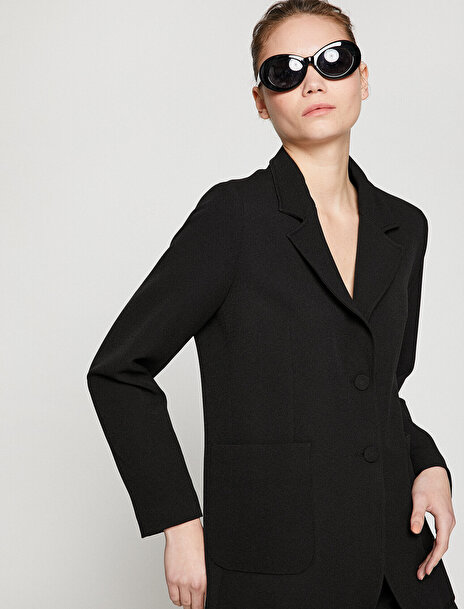 Koton Kadın Klasik Yaka Ceket