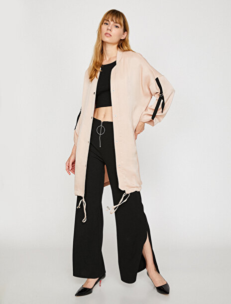 Koton Kadın Kol Detaylı Mont