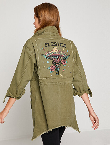 Koton Kadın Baskılı Parka