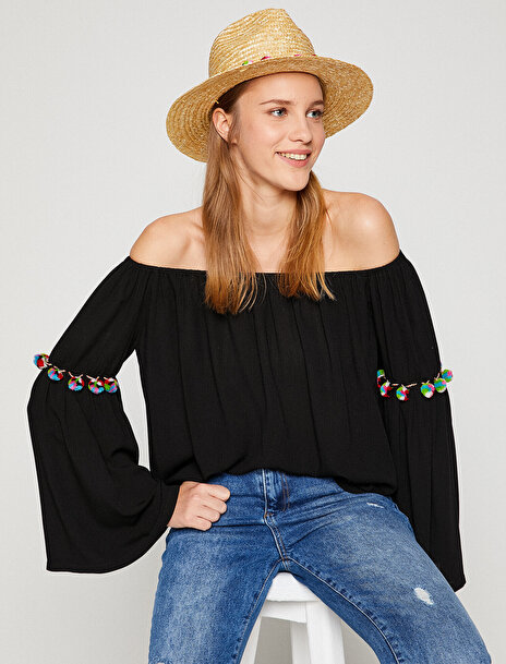 Koton Kadın Omzu Açık Bluz