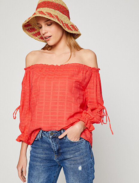 Koton Kadın Omzu Açık Bluz