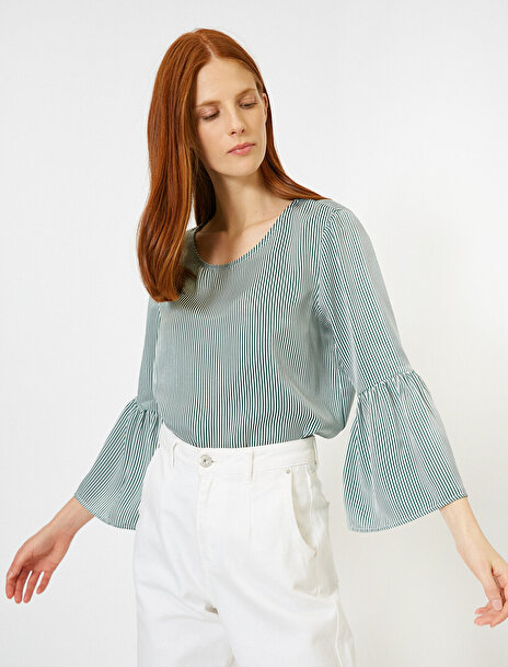 Koton Kadın Volanlı Bluz