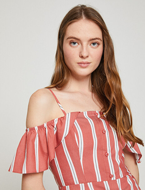 Koton Kadın Omzu Açık Bluz