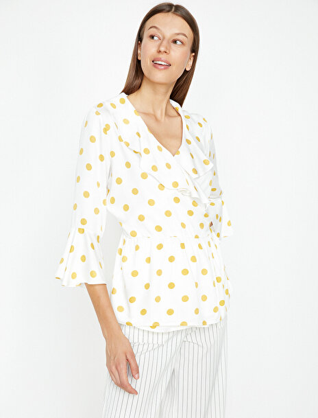 Koton Kadın Puantiyeli Bluz