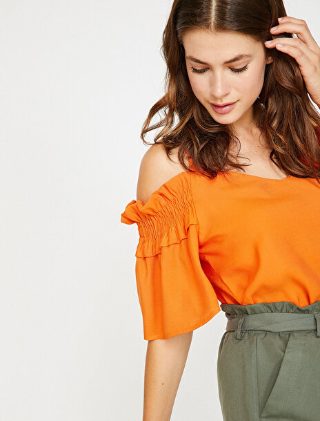 Koton Kadın Omzu Açık Bluz