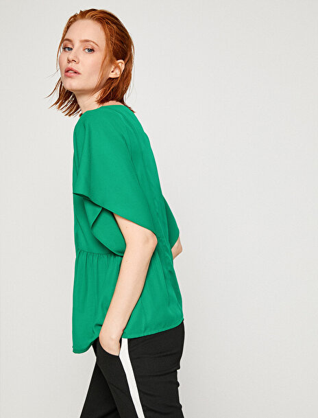 Koton Kadın Yarasa Kollu Bluz