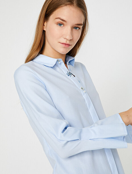 Koton Kadın Boncuk Detaylı Tunik