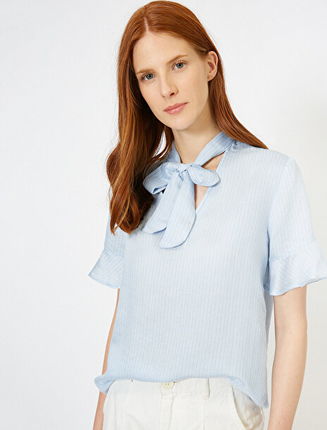 Koton Kadın Fular Yaka Blouse