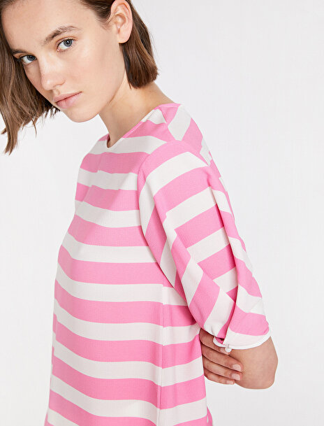 Koton Kadın Renk Bloklu Bluz