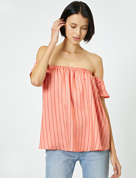 Koton Kadın Omzu Açık Bluz