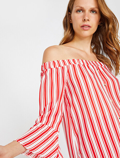 Koton Kadın Omzu Açık Bluz