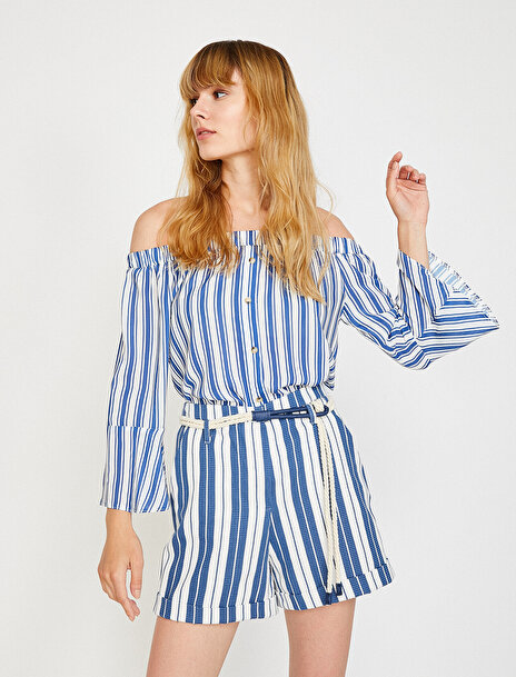 Koton Kadın Omzu Açık Bluz