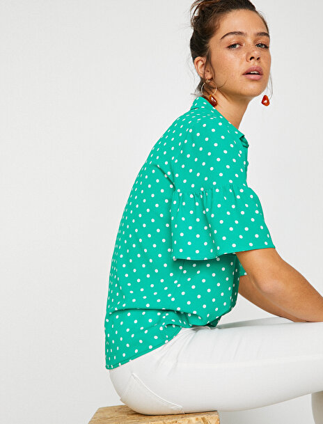 Koton Kadın Puantiyeli Bluz