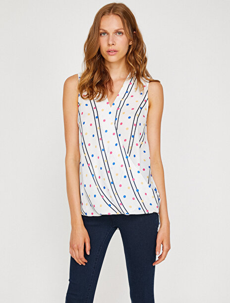 Koton Kadın Puantiyeli Bluz